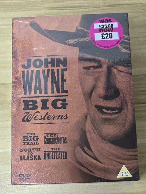 JOHN WAYNE BIG Westerns Box set (4 DVDs) New And Sealed EUR 13,01 ...