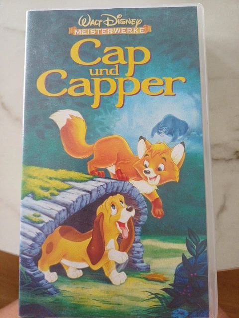 VHS VIDEO KASSETTE Cap und Capper Walt Disney Meisterwerk Kinderfilm ...
