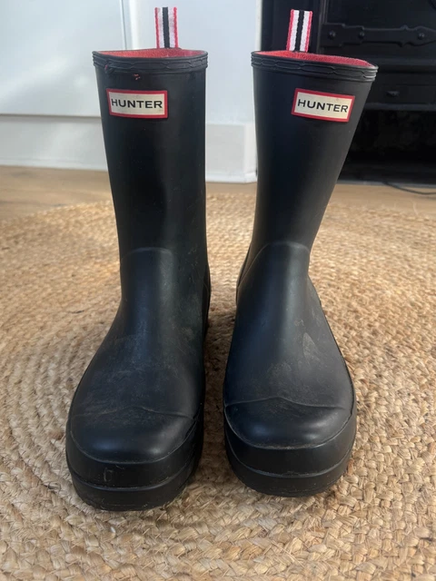 HUNTER ORIGINAL PLAY Insulated Wellington Boots £45.49 - PicClick UK