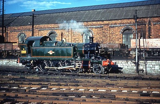 35MM COLOUR SLIDE of ex works 4566 WR steam loco £1.99 - PicClick UK