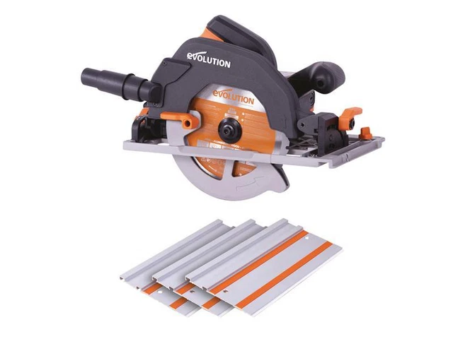 EVOLUTION R185CCSX CIRCULAIRE Piste Scie Kit 185mm 1600W 240V ...