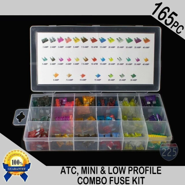 ATC / MINI / Bas Profil Lame Fusible Auto Voiture Assortiment Kit ...