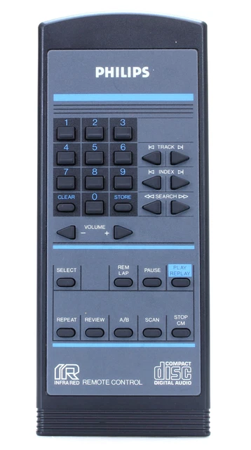 PHILIPS 4822 218 20678 Télécommande d'origine Platine Lecteur CD (Réf#B ...