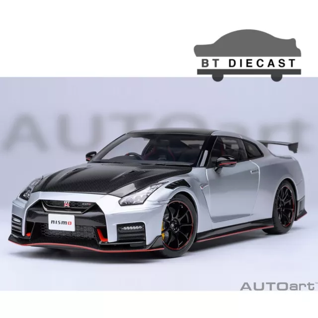AUTOART NISSAN GT-R R35 NISMO 2022 SPECIAL EDITION 1/18 SILVER 77503 ...
