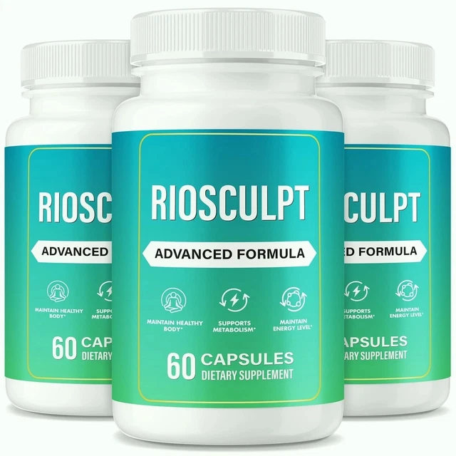 (3 PACK) RIOSCULPT Capsules for Weight loss, Premium Fat-Burning ...