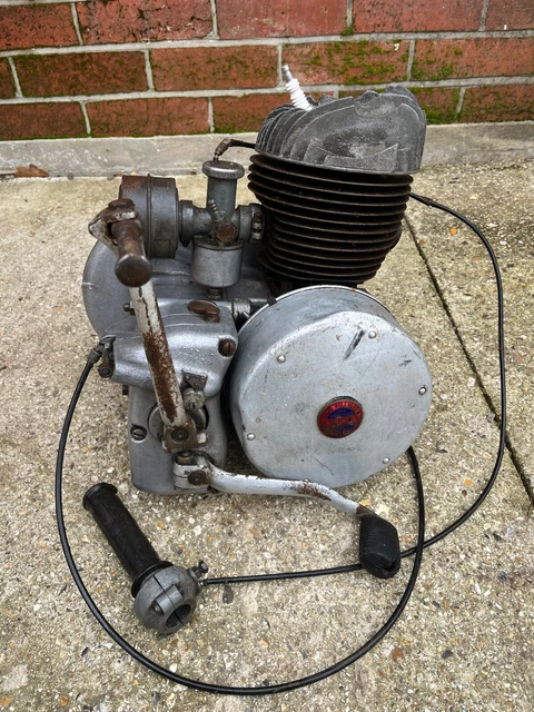 VILLIERS ENGINE 13D 122cc James Cadet Norman No.618A With Carb Cables ...