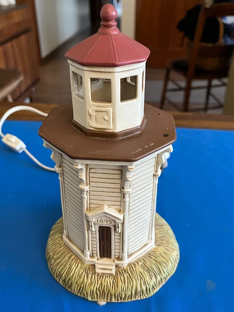 LEFTON HISTORIC AM. Illuminated Lighthouse Yerba Buena, CA 1983, Model ...