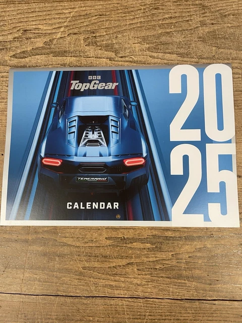 TOP GEAR MAGAZINE official wall calendar 2025 £6.95 - PicClick UK