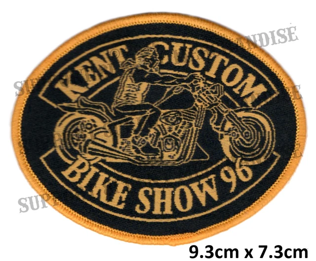 NEW HELLS ANGELS Kent Custom Show 1996 Patch & Pin Badge - Bike ...