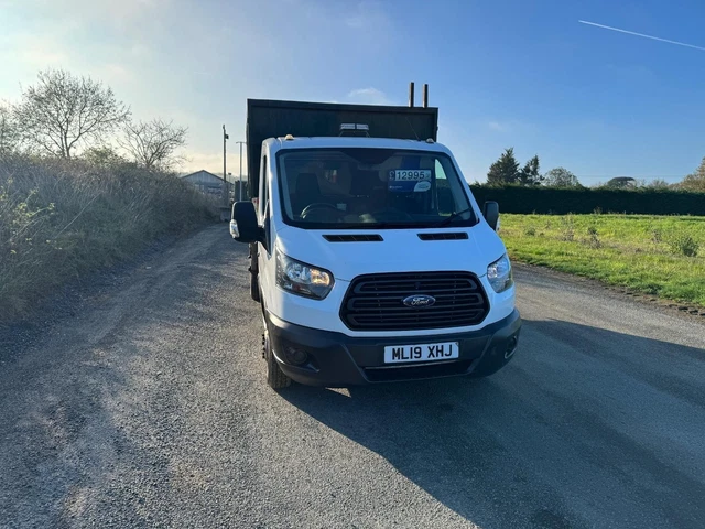 FORD TRANSIT 2.0 350 EcoBlue arb waste caged tipper 2dr Diesel Manua ...