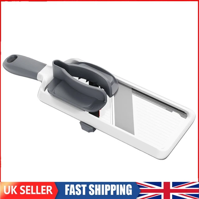 FOOD VEGGIE CHOPPER Comfort Grip Mandolin French Fry Cutter Adjustable ...