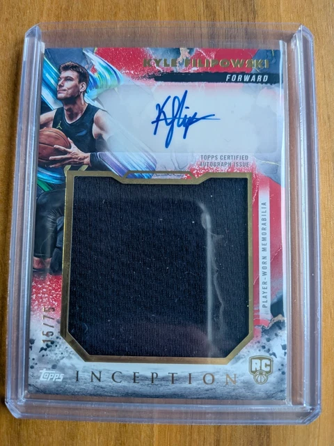CARTE NBA TOPPS Inception 2025 Kyle Filipowski auto /75 EUR 25,00 ...