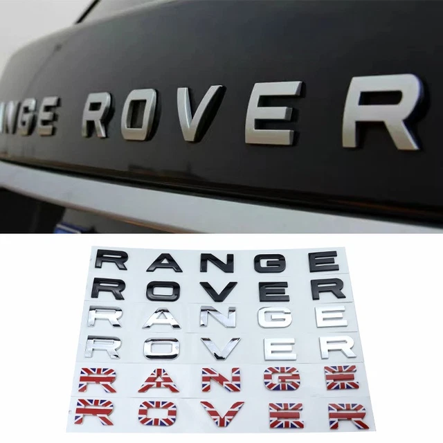 1PCS RANGE ROVER SUV LAND New Evoque Bonnet rear Tailgate Badge ...