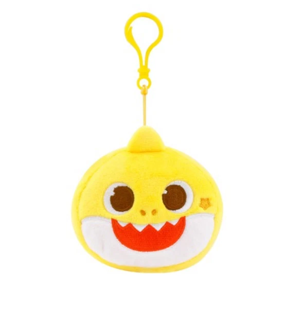 PINKFONG BABY SHARK Family Doll Key Ring Bag Suspendu Baby Shark Yellow ...