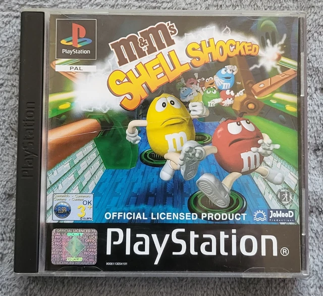 M&MS SHELL SHOCKED Playstation ps1 Game Complete £4.99 - PicClick UK