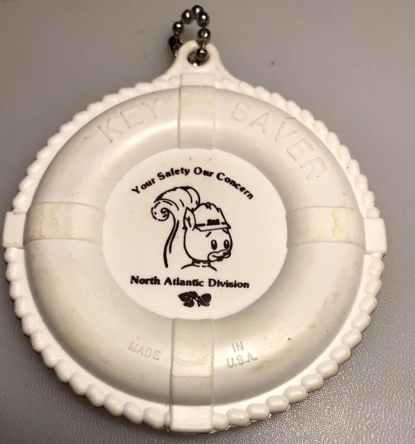 NORTH ATLANTIC DIVISION Key Saver Life Preserver Floating Keychain ...