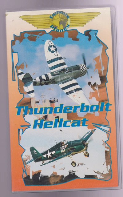 FAMOUS PLANES - Thunderbolt / Hellcat (VHS) Aircraft / Aviation ...