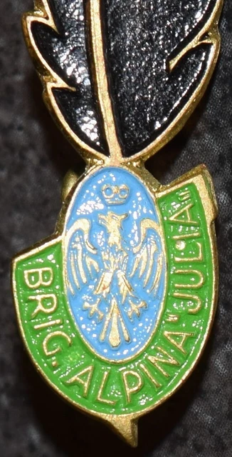 INSIGNE ARMÉE ITALIENNE brigade Alpine Brigata Alpina Julia EUR 5,00 ...