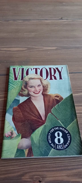 VICTORY MAGAZINE WW2 British Army India 20 May 1944 Indian Command £11. ...