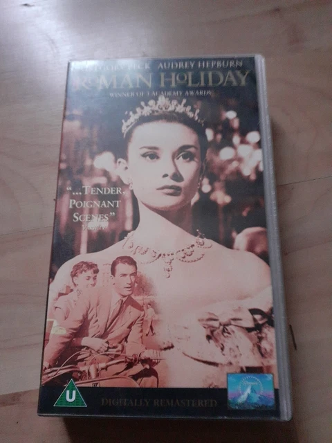 ROMAN HOLIDAY VHS Tape Audrey Hepburn £5.97 - PicClick UK