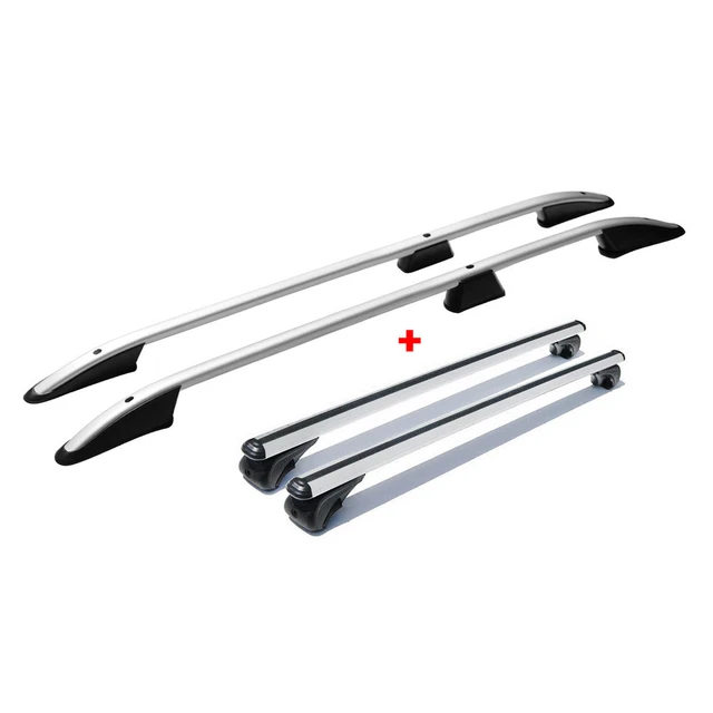 DACHRELING + DACHTRÄGER für VW T5 T6 Transporter L1 Kurzer Aluminium Silber 4x EUR 299,99 ...