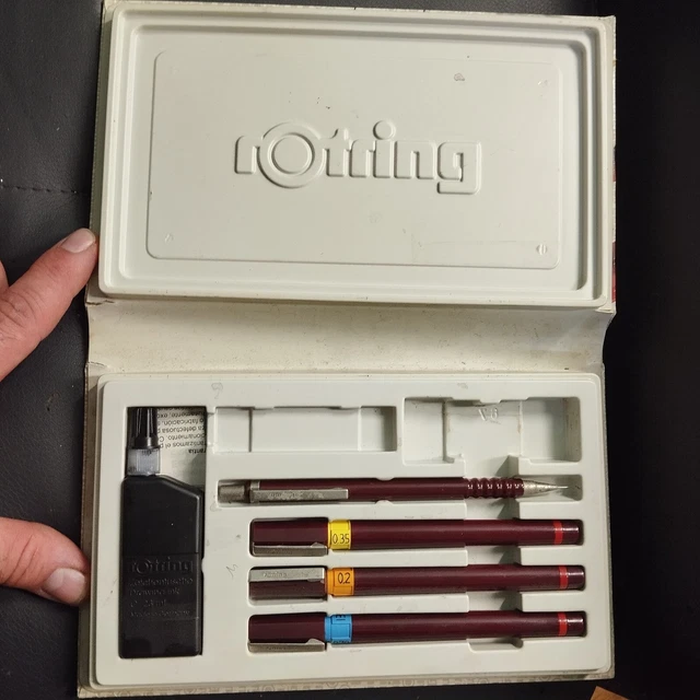 COFFRET DE STYLO Ancien Rotring College Set EUR 19,90 - PicClick FR