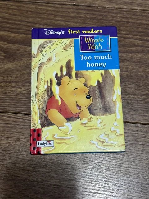 WINNIE THE POOH -Too much Honey - Disney - Ladybird Hardback Children’s ...
