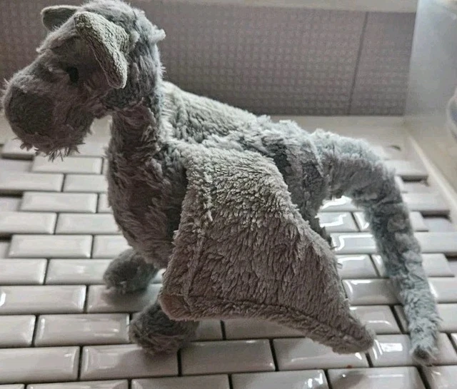 JELLYCAT DRAKE SMALL Green Dragon Plush Soft Toy Retired Rare Jelly ...