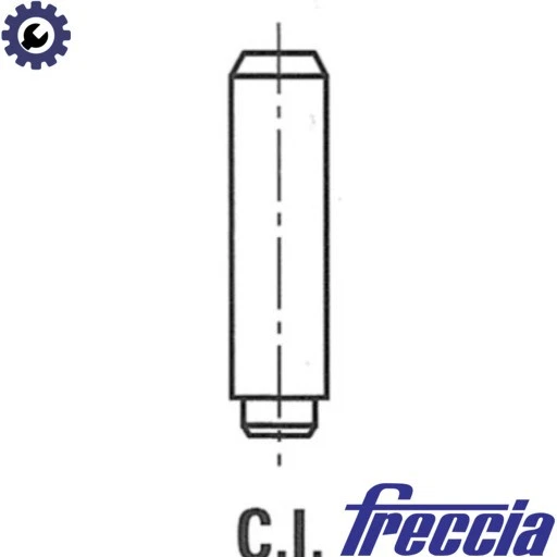 4X VALVE GUIDES G11615 FOR AUDI CPTA/CXSA/CMBA/CZEA/CZDA/CZDD/CVNA/CZCC ...