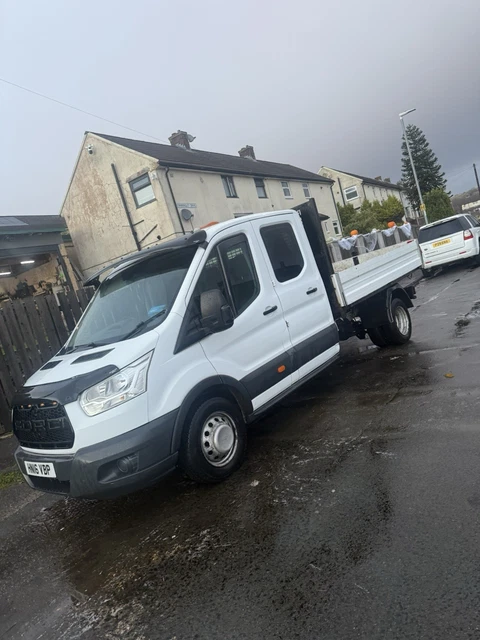 FORD TRANSIT MK8 Crew cab Tipper 2016 £7,300.00 - PicClick UK