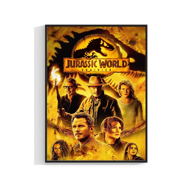 JURASSIC WORLD Dominion A3 Movie Poster Limited Edition Printed ...
