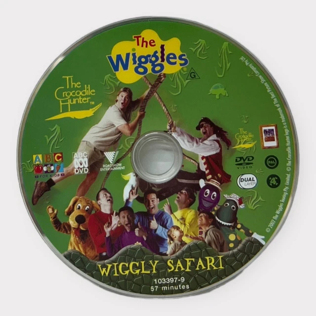 THE WIGGLES - Wiggly Safari (Ft. Steve Irwin) DVD - *Disc Only ...