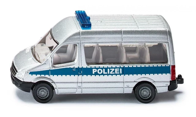 MERCEDES-BENZ SPRINTER 906 German Police Polizei Minibus SIKU Van 0804 ...