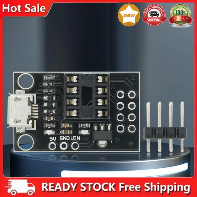 ATTINY85 DIGISPARK KICKSTARTER Durable Mini Module USB/DC 5V for Arduino USB DE EUR 2,01 ...