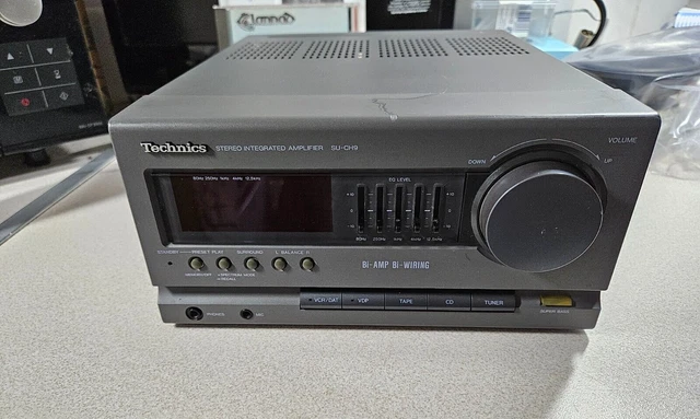VINTAGE TECHNICS SU-CH9 Mini System Bi Wire integrated Amplifier £65.87 ...