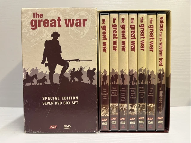 THE GREAT WAR / Complete BBC DVD Boxset / Special Edition £23.99 - PicClick UK