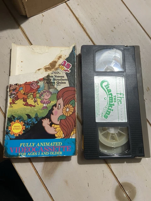 THE CHARMKINS VHS Tape 1983 fhe Release Fully Animated Rare Cartoon ...