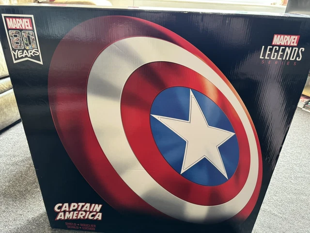 HASBRO MARVEL LEGENDS Series Captain America Shield 80th Anniversary £ ...