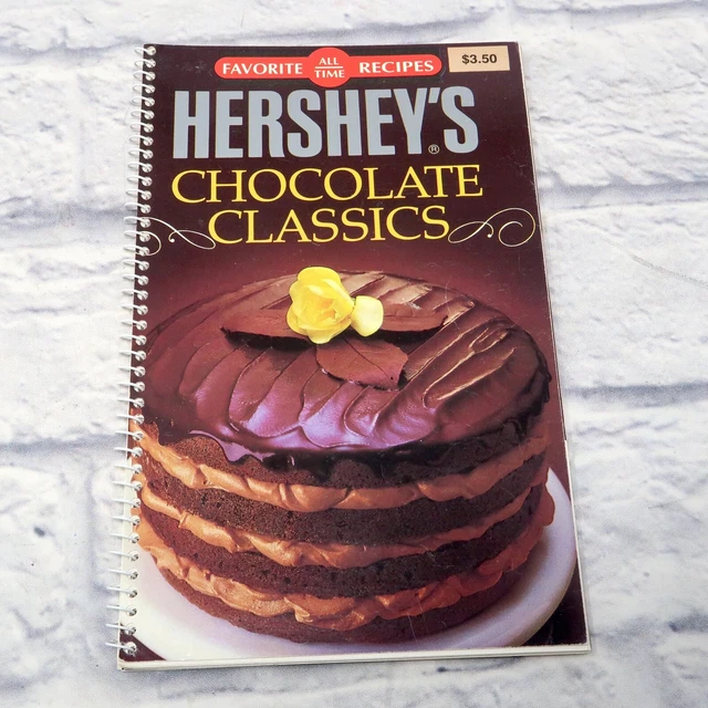 VINTAGE 1988 HERSHEY'S CHOCOLATE CLASSICS recipes cookbook k1 $12.00 ...