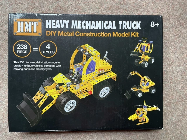 HMT HEAVY MECHANICAL Truck DIY Metal Construction Model Kit New 238 ...