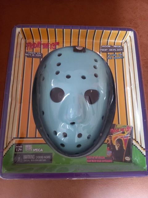 FRIDAY THE 13TH Jason Voorhees Glow Dark Mask NES Video Game Movie Reel ...
