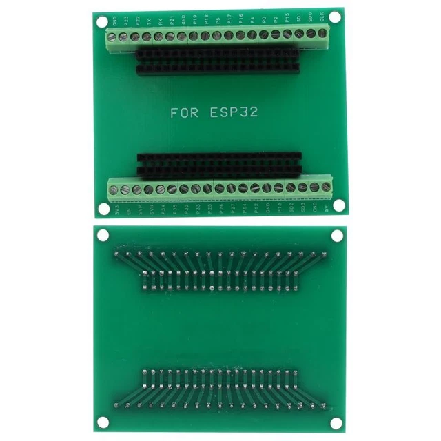 For 38pin Esp32 Development Board Esp32 Breakout Adapter Gpio32 Microcontroller £630 Picclick Uk