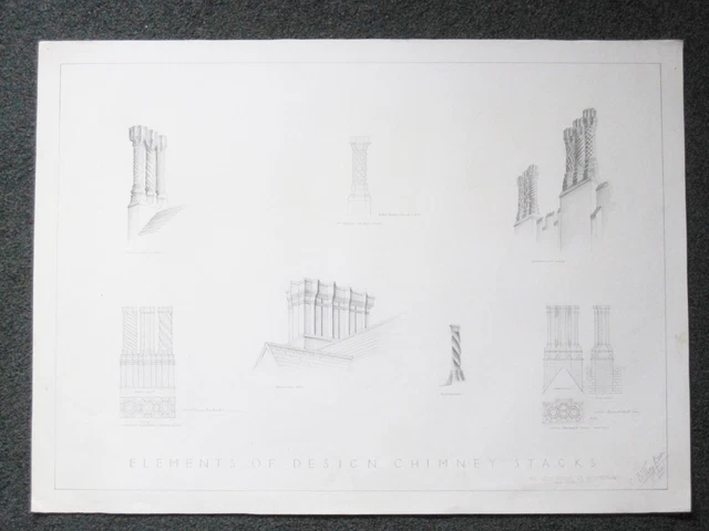 VINTAGE &SCHORNSTEINSTAPEL& CLIVE Beaumont Thompson ...