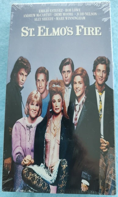COLUMBIA PICTURES, ST. Elmo's Fire With Emilio Estevez & Rob Lowe, Vhs ...
