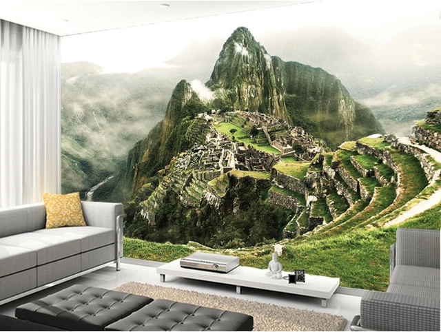 3D INCAS LOST City Machu Picchu Full Wall Mural Photo Wallpaper Print ...