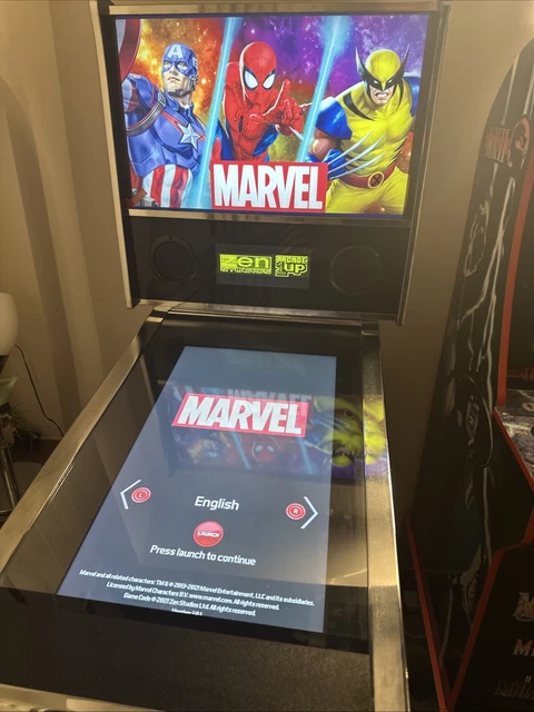 ARCADE1UP MARVEL VIRTUAL Pinball Machine £300.00 - PicClick UK