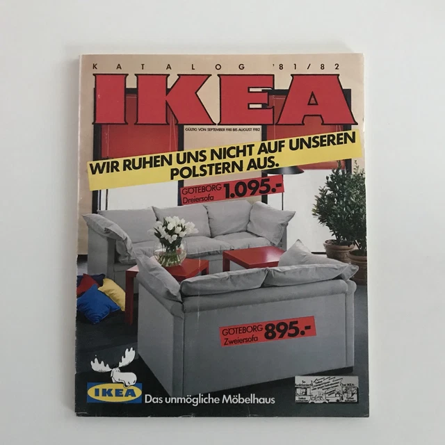 IKEA KATALOG 1981 / 1982 Retro Rarität Sammler Antiquität EUR 14,51 - PicClick DE