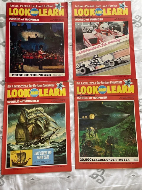 20 X VINTAGE Look and Learn magazines 1975 EUR 28,66 - PicClick FR