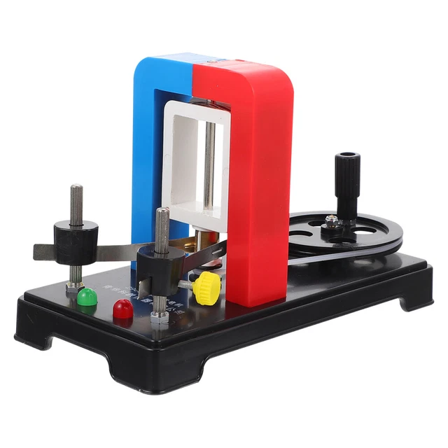 PHYSICS EXPERIMENT PROP Electricity Dynamo Model Hand Generator ...