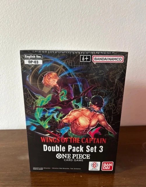 ONE PIECE GAME Card Double Pack Set Vol 3 Dp-03 Eng Wing Of The Captain ...